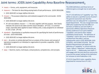 A Model-Based Approach to Joint Capabilities-vocabulary, semantics, and ...