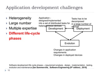 A model driven development framework for developing sense-compute ...