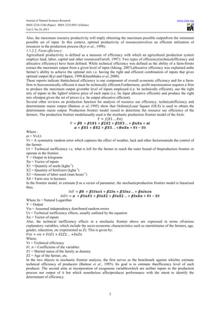 A model application to assess resource use efficiency for maize production in soils of ...
