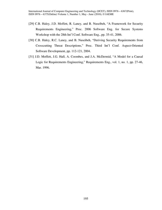 A model based security requirements engineering framework | PDF