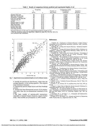 A model for abrasive waterjet (awj) machining | PDF