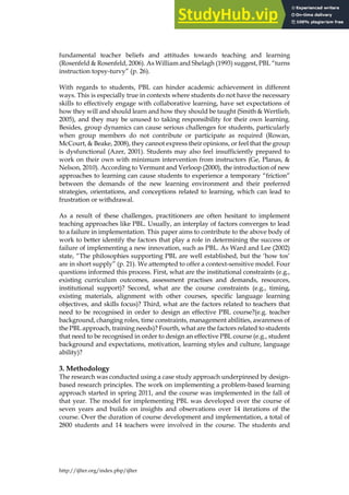 A Model For Implementing Problem-Based Language Learning Experiences ...