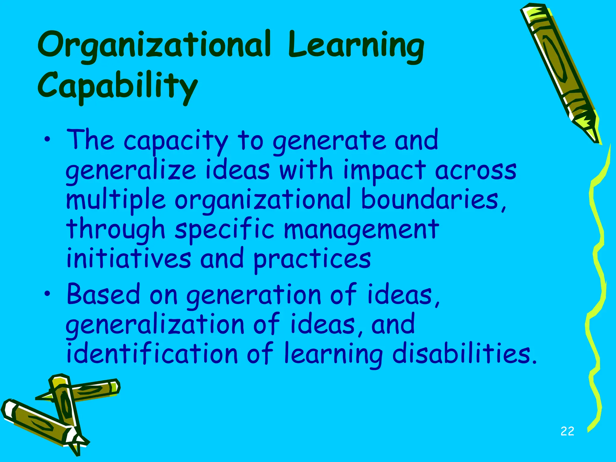 A Model for Organizational Learning Capability.new.ppt | Business Administration | Business