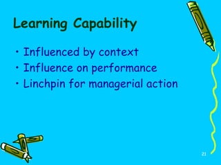 A Model for Organizational Learning Capability.new.ppt
