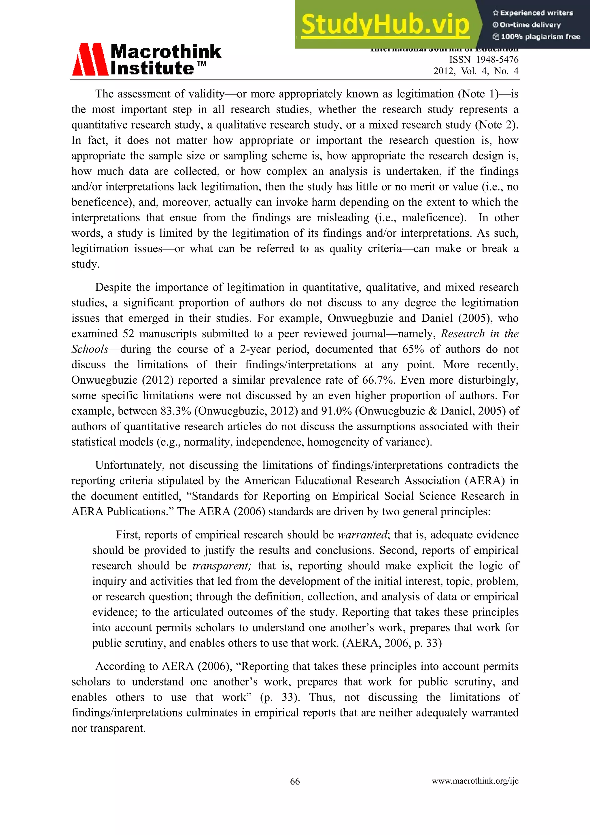 A Model For Presenting Threats To Legitimation At The Planning And ...