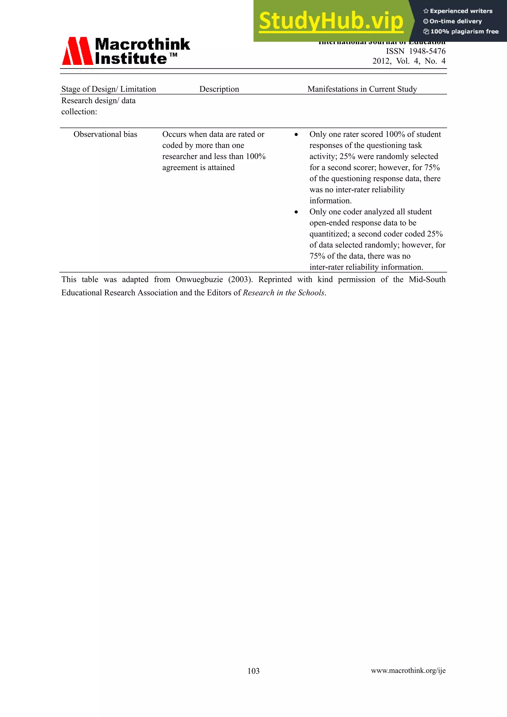 A Model For Presenting Threats To Legitimation At The Planning And ...