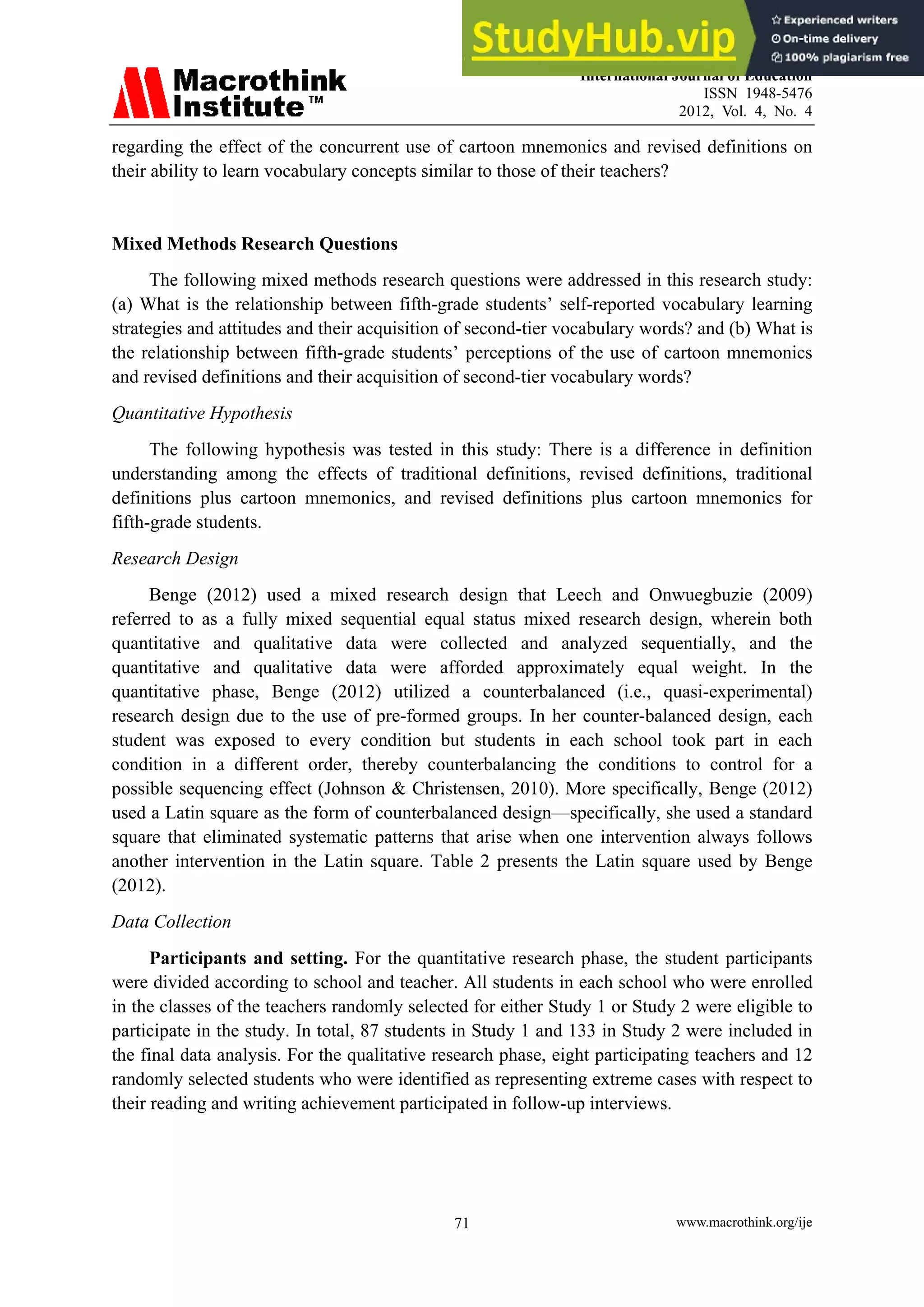 A Model For Presenting Threats To Legitimation At The Planning And ...