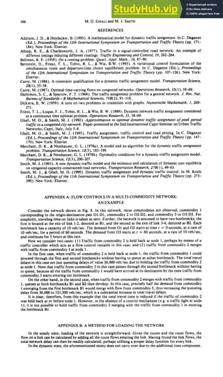 A Model For The Dynamic System Optimum Traffic Assignment Problem Pdf