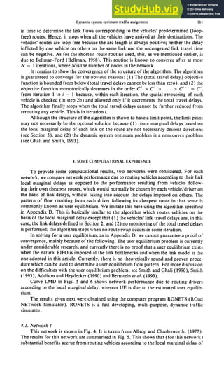 A Model For The Dynamic System Optimum Traffic Assignment Problem | PDF
