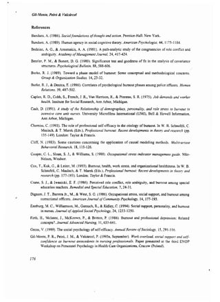 A model of burnout process gil monte | PDF