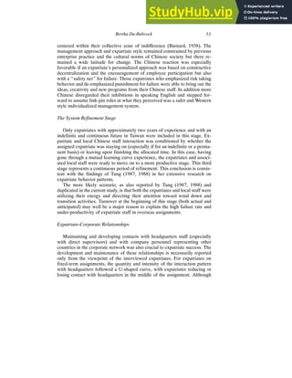 A Model Of Expatriate On-The-Job Adaptation To Overseas Assignments A Communication Perspective ...