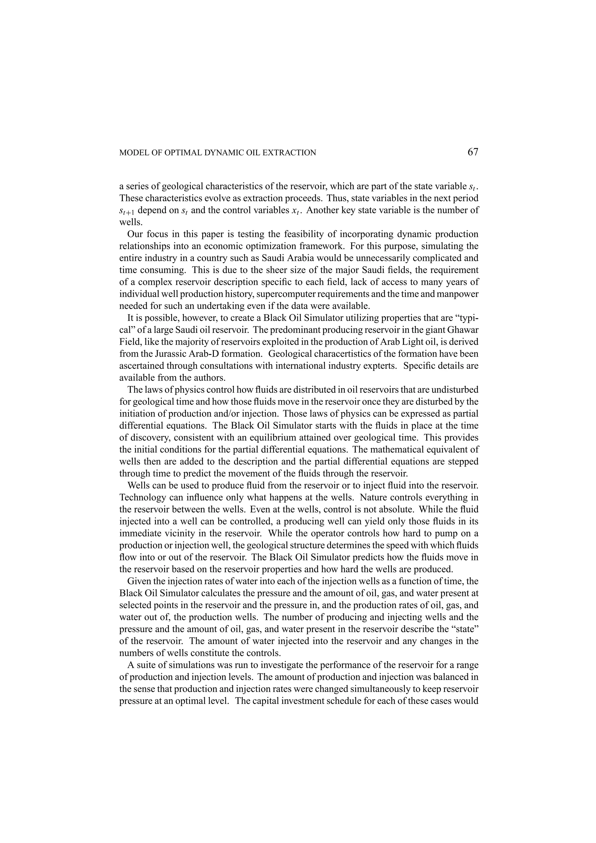 A model of optimail dynamic oil extraction | PDF