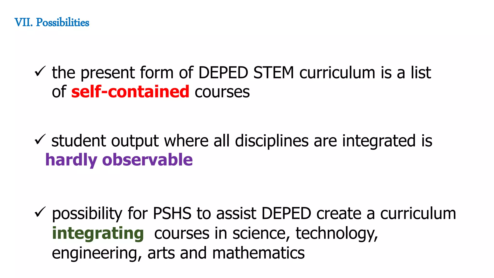 A model stem school in the philippines | PPTX