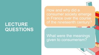 A Modern Consumer Society sociology intro | PPT