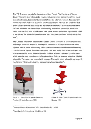 A modern office chair dissertation | DOC | Business | Business and Finance