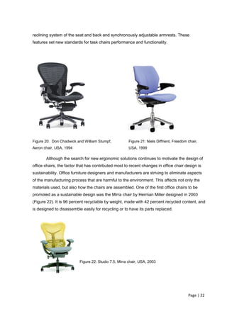 A modern office chair dissertation | DOC | Business | Business and Finance