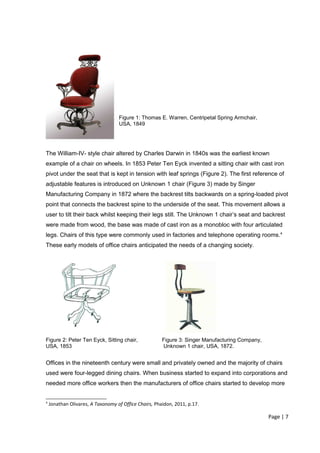 A modern office chair dissertation | DOC | Business | Business and Finance