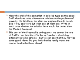 A modest proposal | PPT