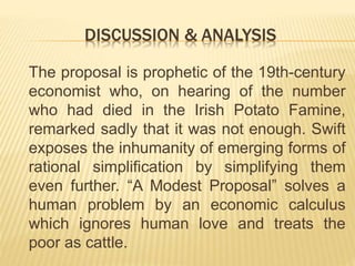 A modest proposal (1729) | PPTX