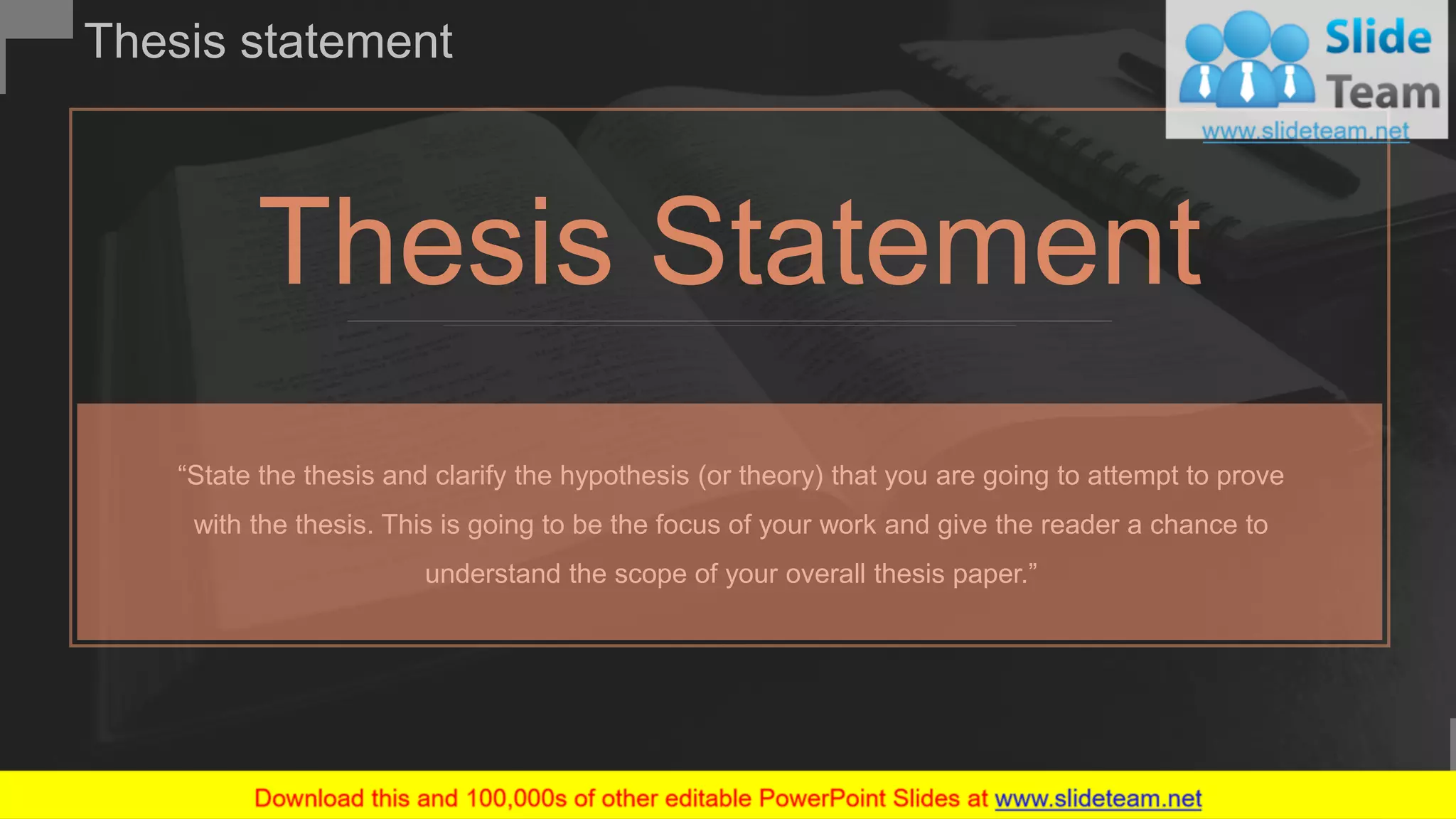 A Modest Proposal Analysis Thesis PowerPoint Presentation Slides | PPT