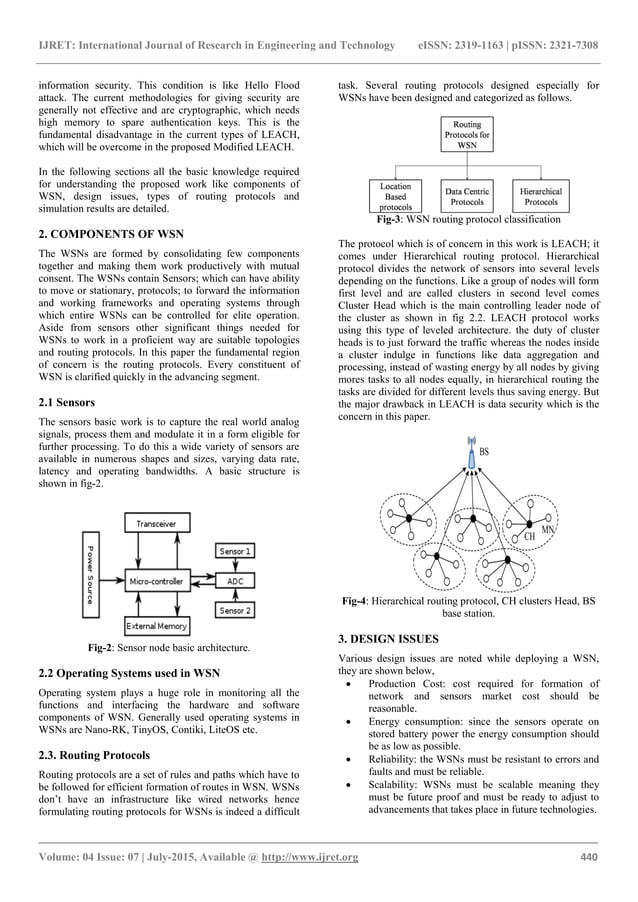 A Modified Clustered Based Routing Protocol To Secure Wireless Sensor
