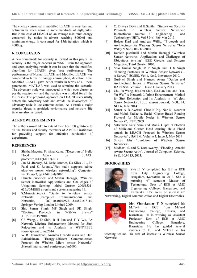 A Modified Clustered Based Routing Protocol To Secure Wireless Sensor Network From Adversary
