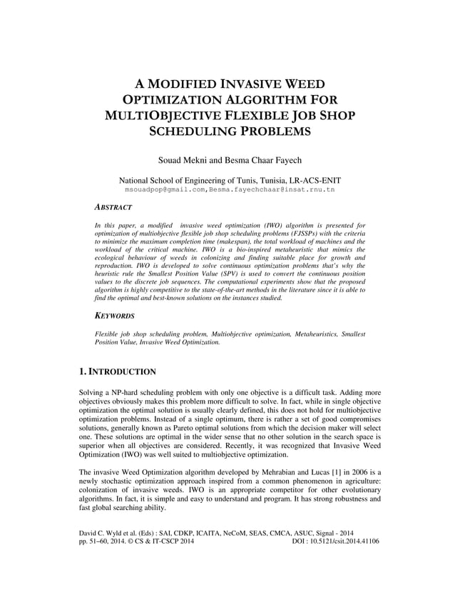 A modified invasive weed | PDF
