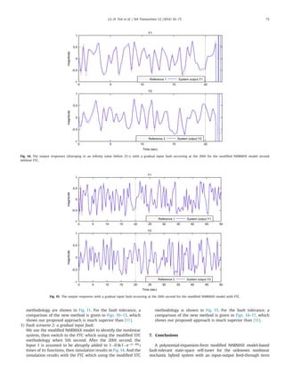 A modified narmax model based self-tuner with fault tolerance for unknown nonlinear stochastic ...