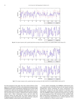 A modified narmax model based self-tuner with fault tolerance for unknown nonlinear stochastic ...