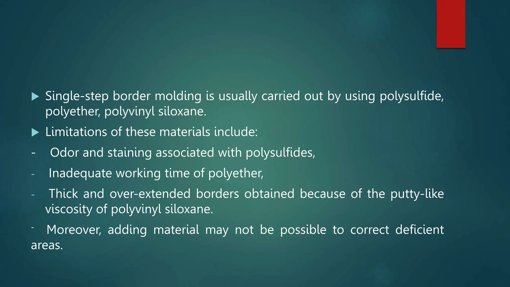 A MODIFIED TECHNIQUE FOR SINGLE STEP BORDER MOLDING.pptx