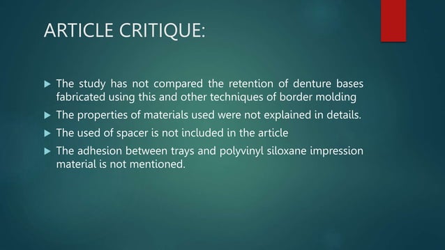 A MODIFIED TECHNIQUE FOR SINGLE STEP BORDER MOLDING.pptx