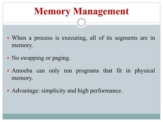 Amoeba distributed operating System | PPTX | Operating Systems ...