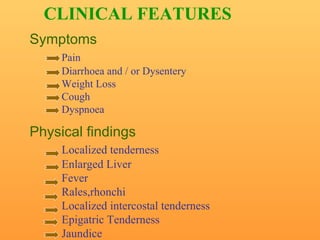 Amoebiasis Signs And Symptoms