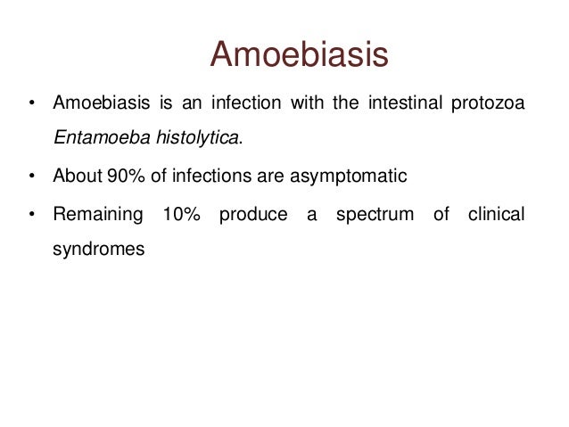 Amoebiasis