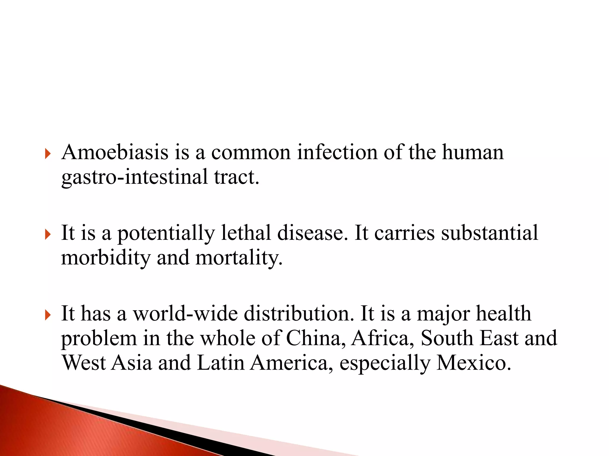 Amoebiasis | PPTX