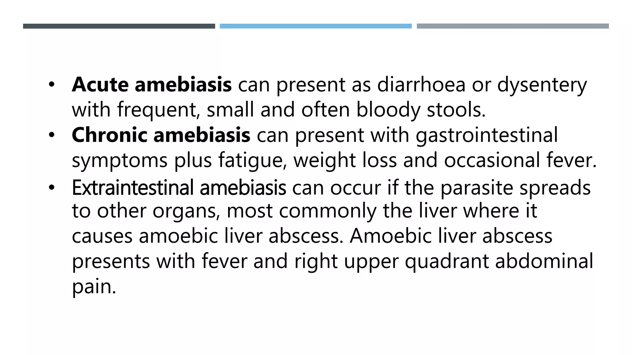 Amebiasis | PPTX