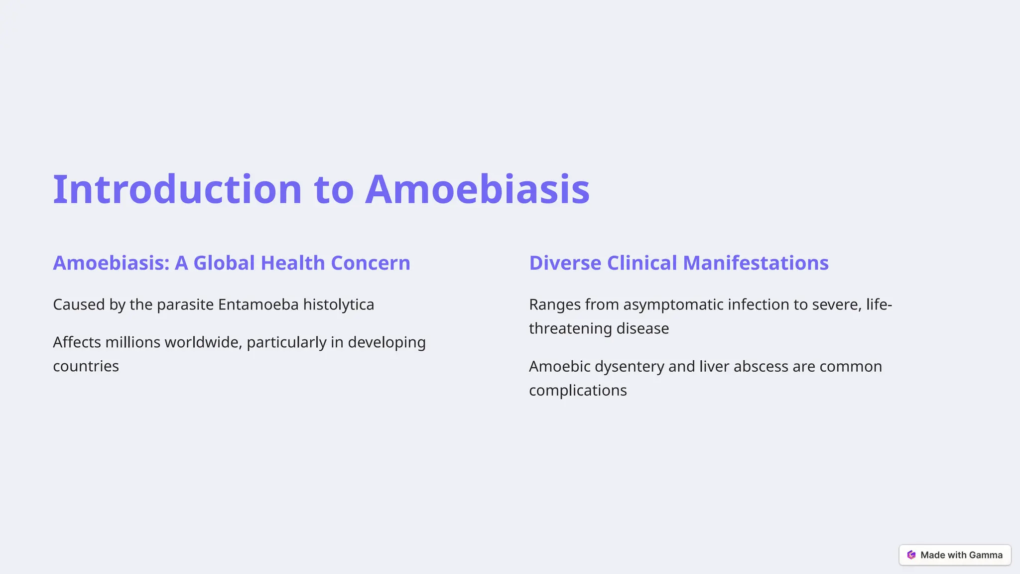 Anti-Amoebic Drug Pharmacology: Treatment Strategies and Drug ...