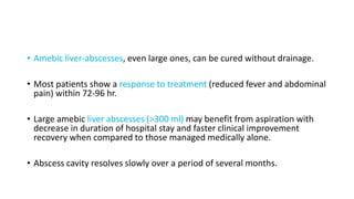 AMOEBIASIS , introduction pathogenesis treatment and management | PPTX