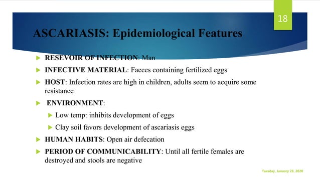 Amoebiasis and ascariasis | PPT