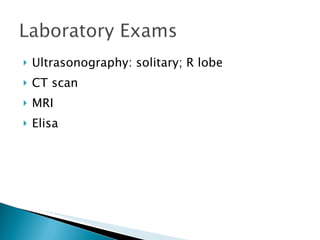 Amoebic liver abscess | PPT