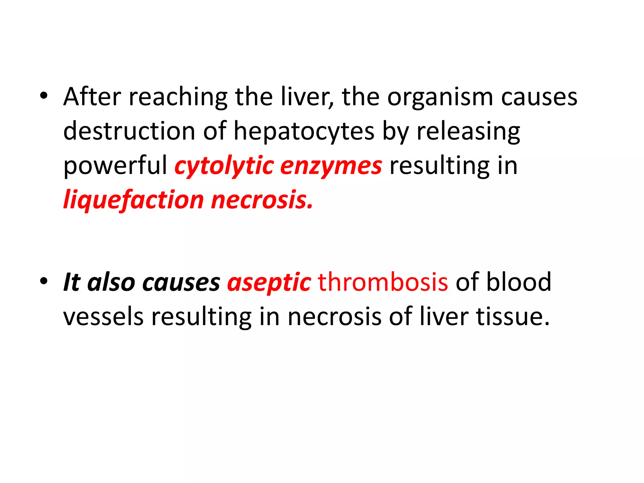 AMOEBIC LIVER ABSCESS | PPTX