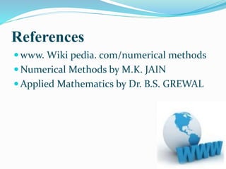 NUMERICAL METHODS | PPT