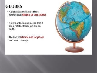 MAPS AND GLOBES ICSE LESSON1 | PDF