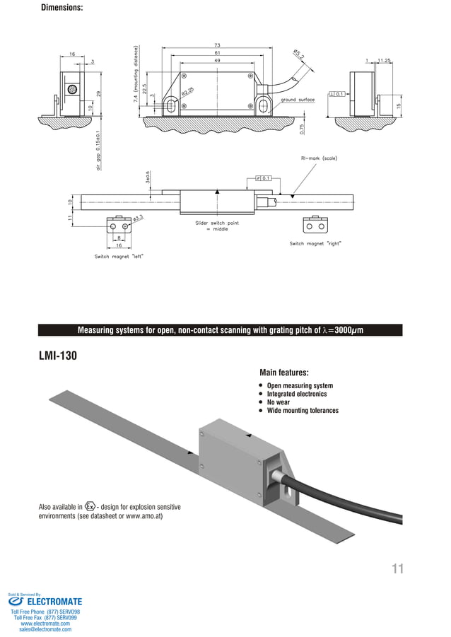 AMO Inductive Encoders LMI | PDF