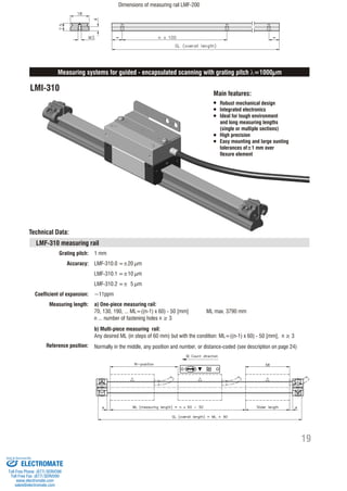 AMO Inductive Encoders LMI | PDF
