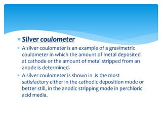 coulorometry | PPTX