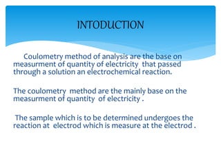 coulorometry | PPTX