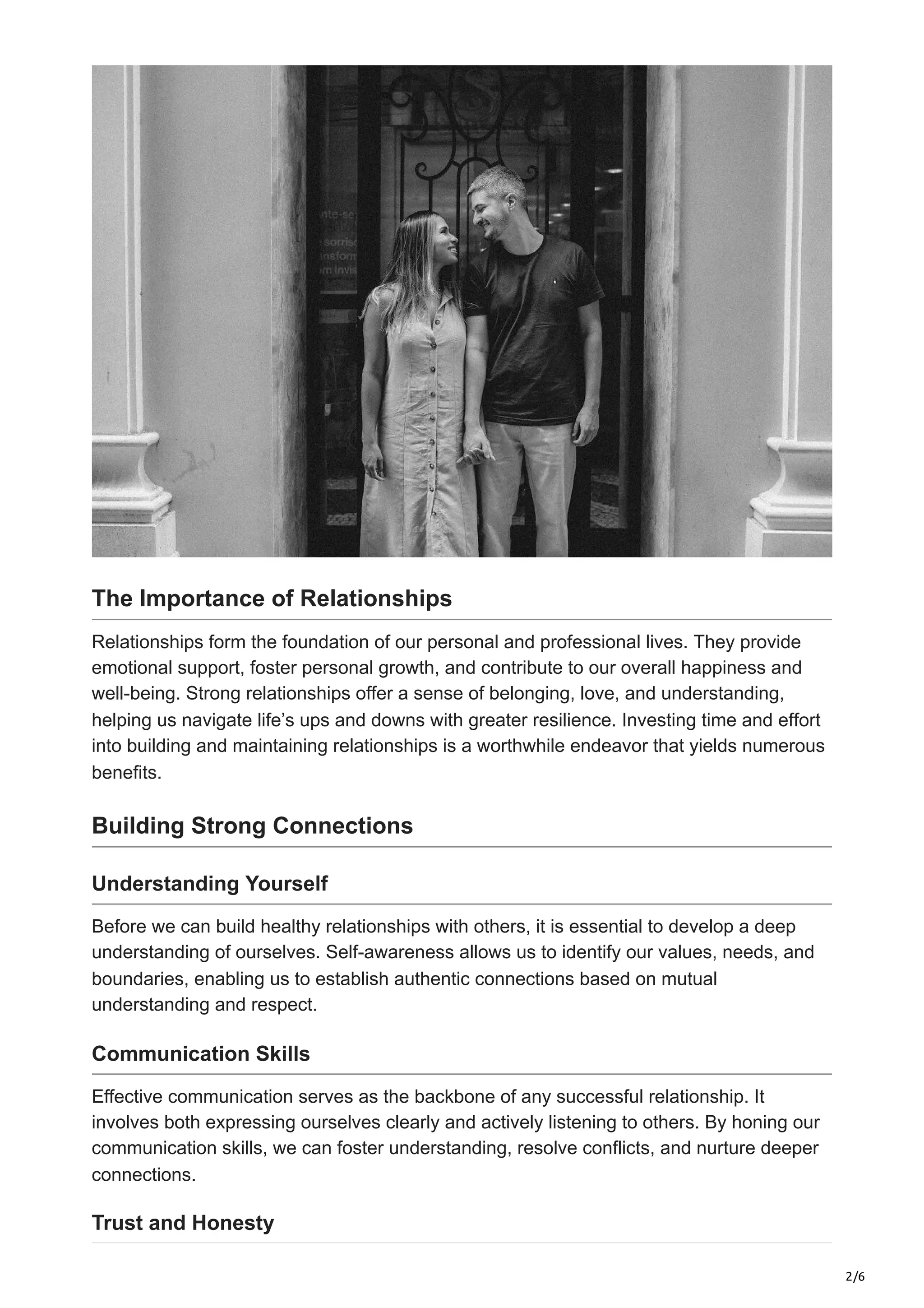 How Do We Relationship Pdf