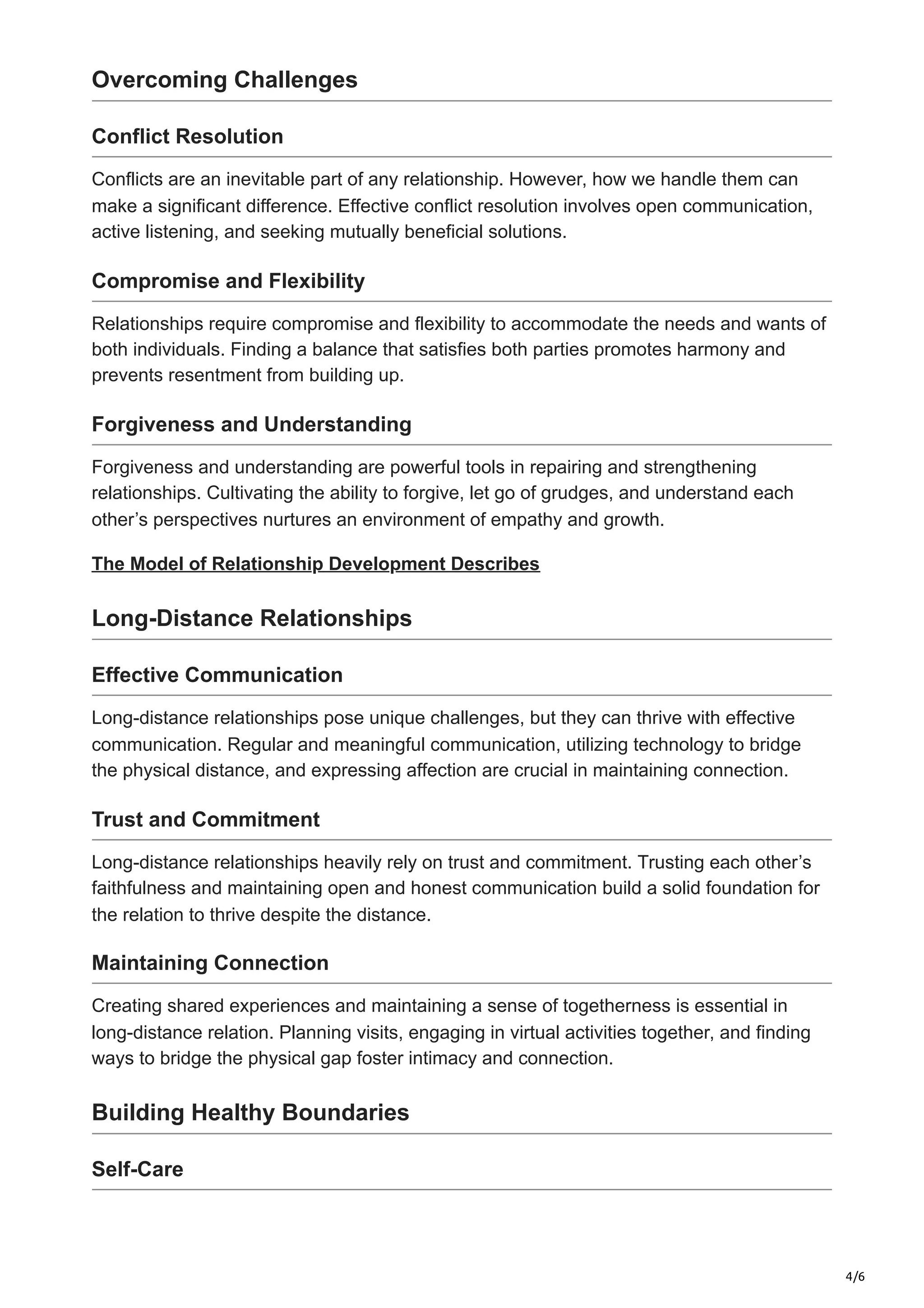 How do we relationship | PDF