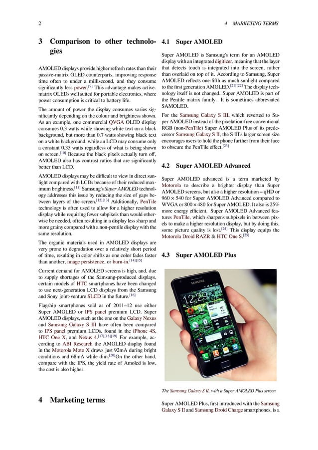 Amoled | PDF